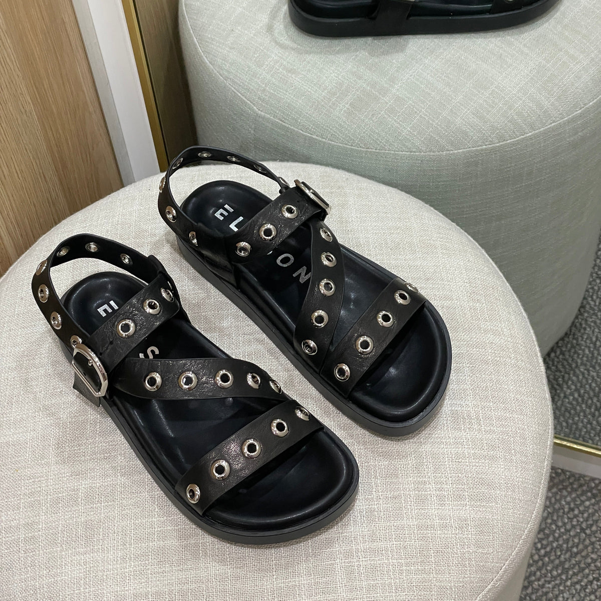 Elyson - Tulum Sandal | Black – Rambling Rose Benalla